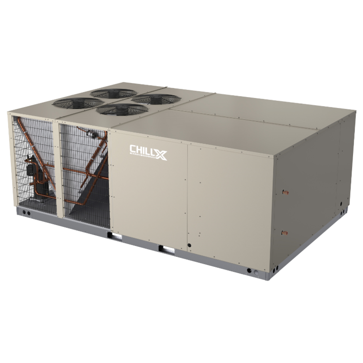 ChillX - 15-25 Ton Horizontal Dual Circuit Chillers | ChillXChillers.com